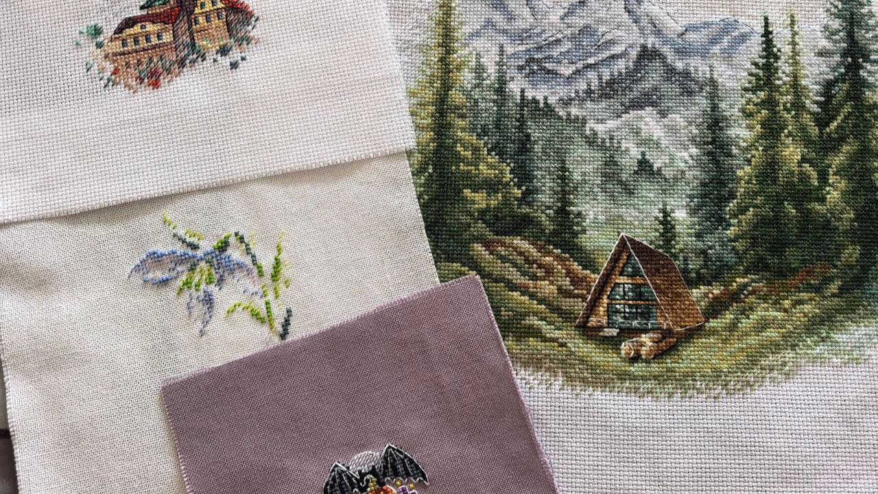 Почти рукодельный влог. Вышивальная неделя 23 - 30.08.2025