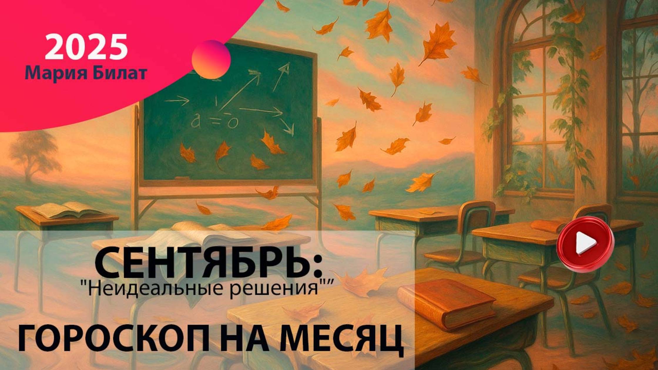 ГОРОСКОП НА СЕНТЯБРЬ  2025 ДЛЯ ВСЕХ ЗНАКОВ ЗОДИАКА @МарияБилат
