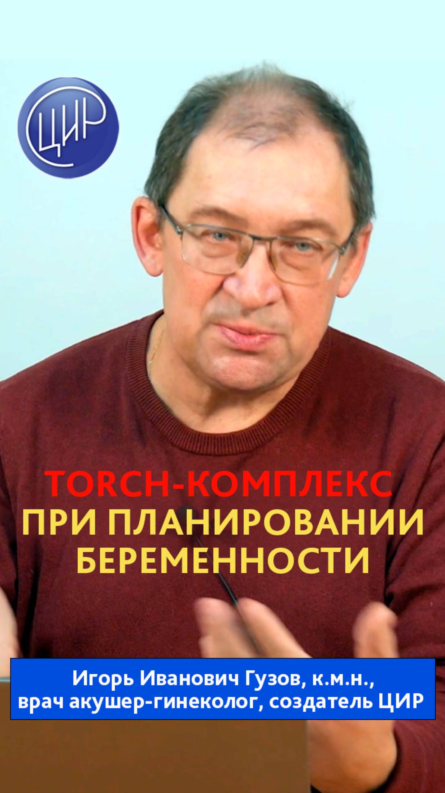 TORCH-комплекс и подготовка к беременности. И.И. Гузов.