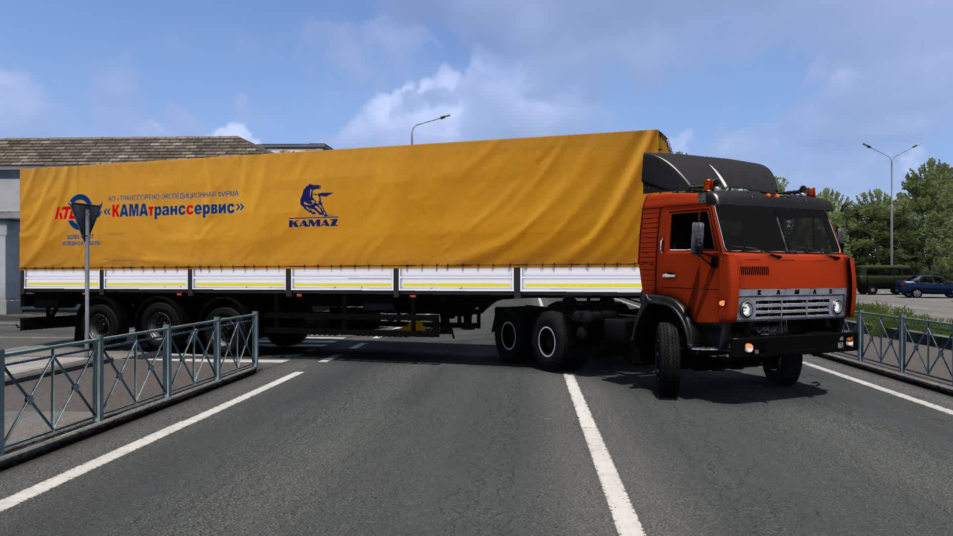 373 / ETS 2 1.55 / КАМАЗ 5410 / Русская сборка.