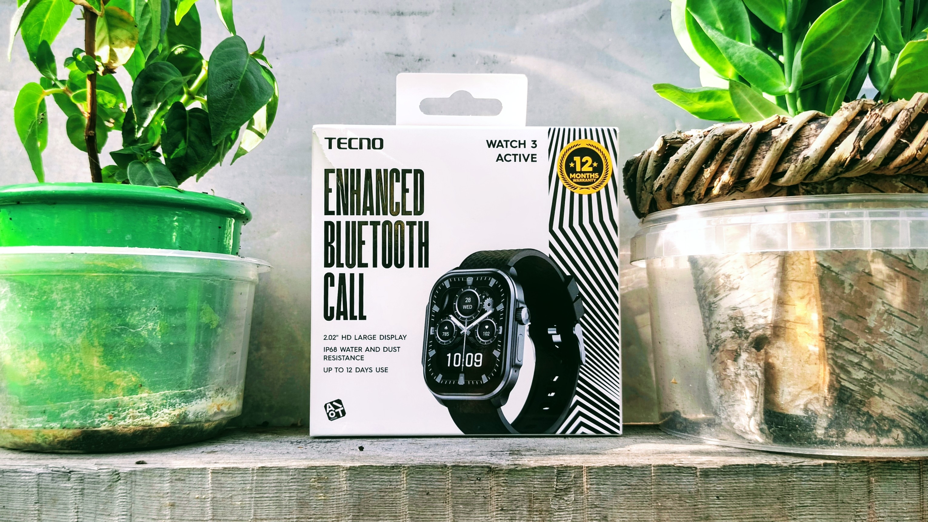 TECNO Watch 3 Active - Правильная распаковка