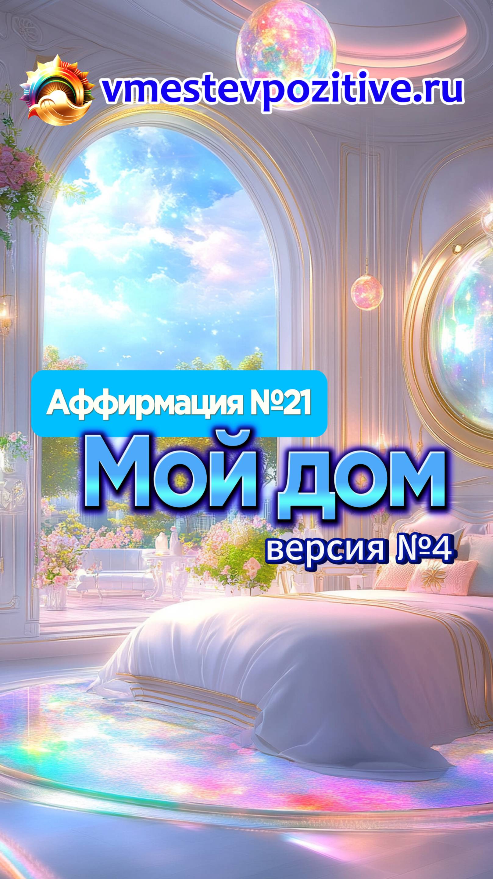Affirmation. Female. №21. Мой дом (v4)