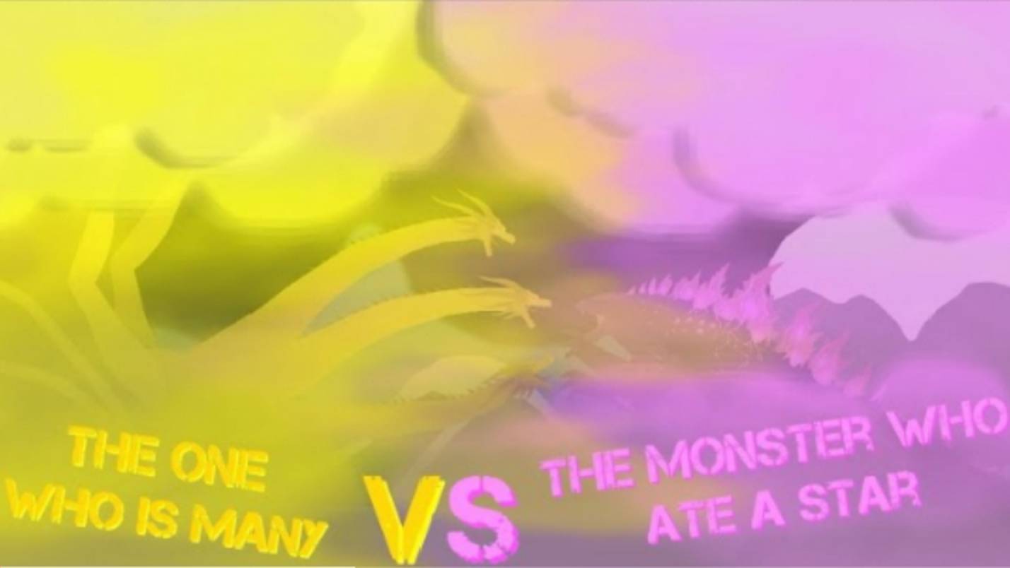 Кинг Гидора против Эволюционировшегося Годзиллы