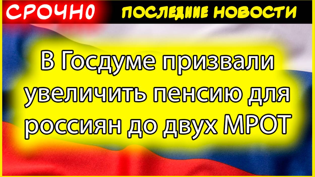 Леонид Слуцкий предложил увеличить пенсию до двух МРОТ: что это значит для россиян