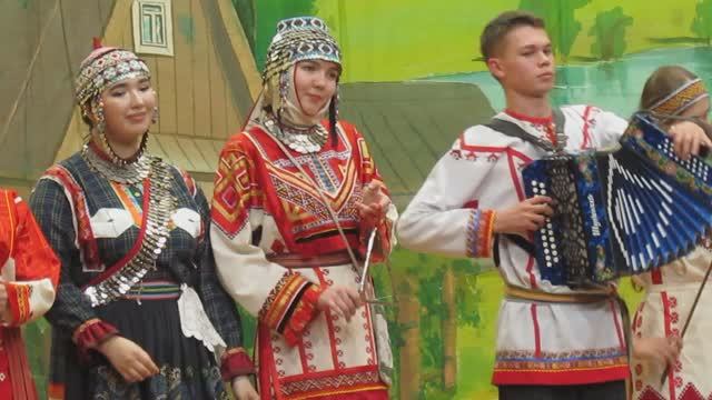 чувашская песня. анс. "янтал"
