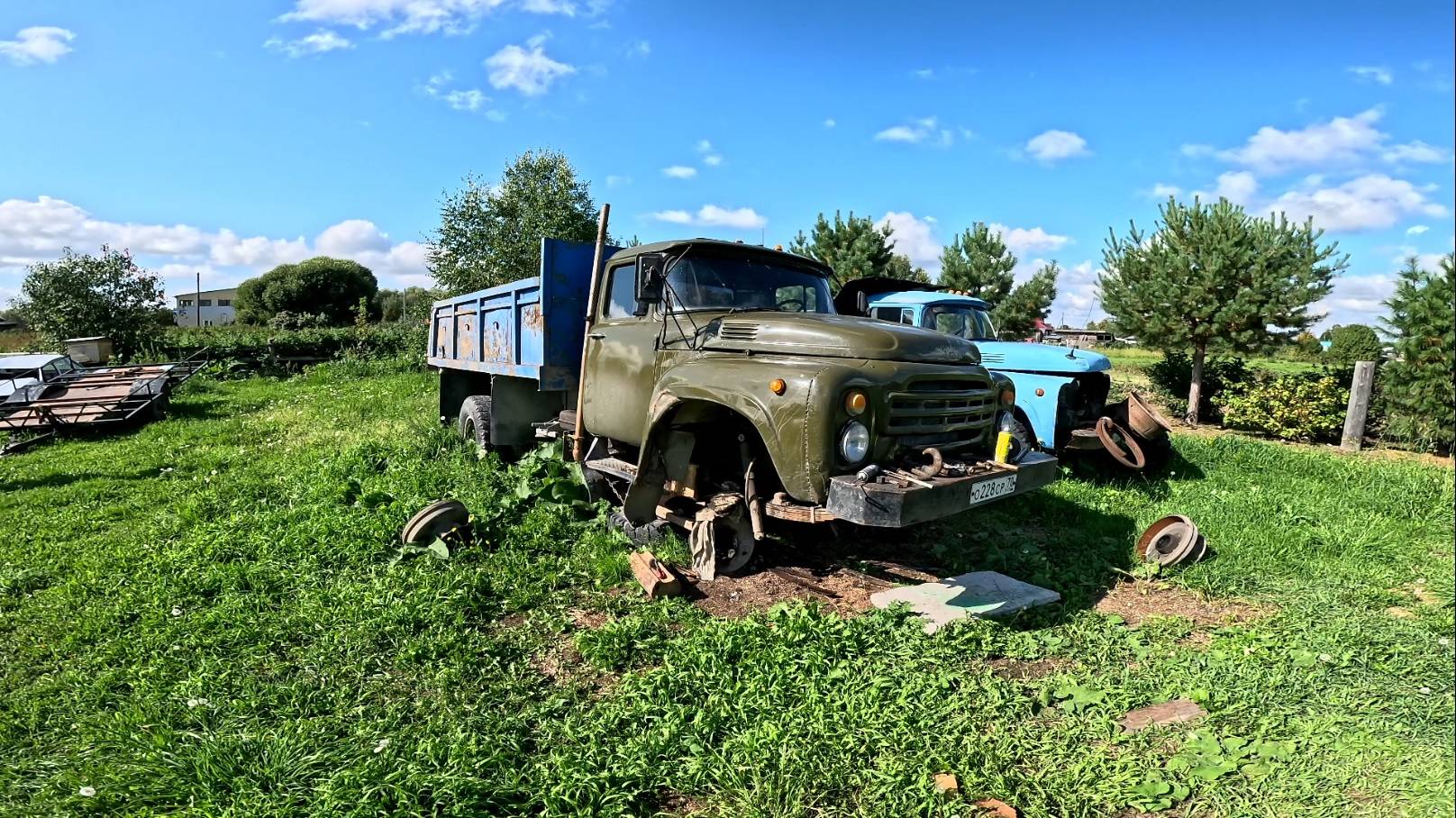 «По-умному» не вышло! Ремонт ЗиЛ 130 перешел в стадию «КУВАЛДОМЕТРИИ»
