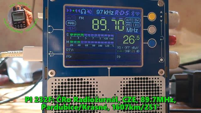 28.07.2025 10:00UTC, [Es], Radiozhurnal, Чехия, 89.7МГц, 1607км