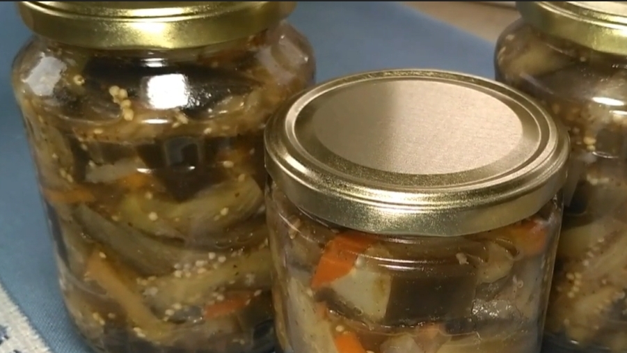Консервированные острые БАКЛАЖАНЫ ПО-КОРЕЙСКИ 🍆🌶