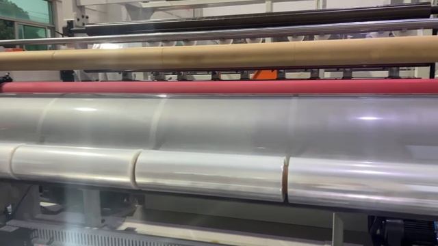 Линия производства стрейч-пленки XHD-80/65/120/65-2400 -тестовый запуск перед отправкой с завода #3