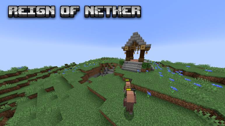 Обзор мода Reign of Nether RTS ( Minecraft )