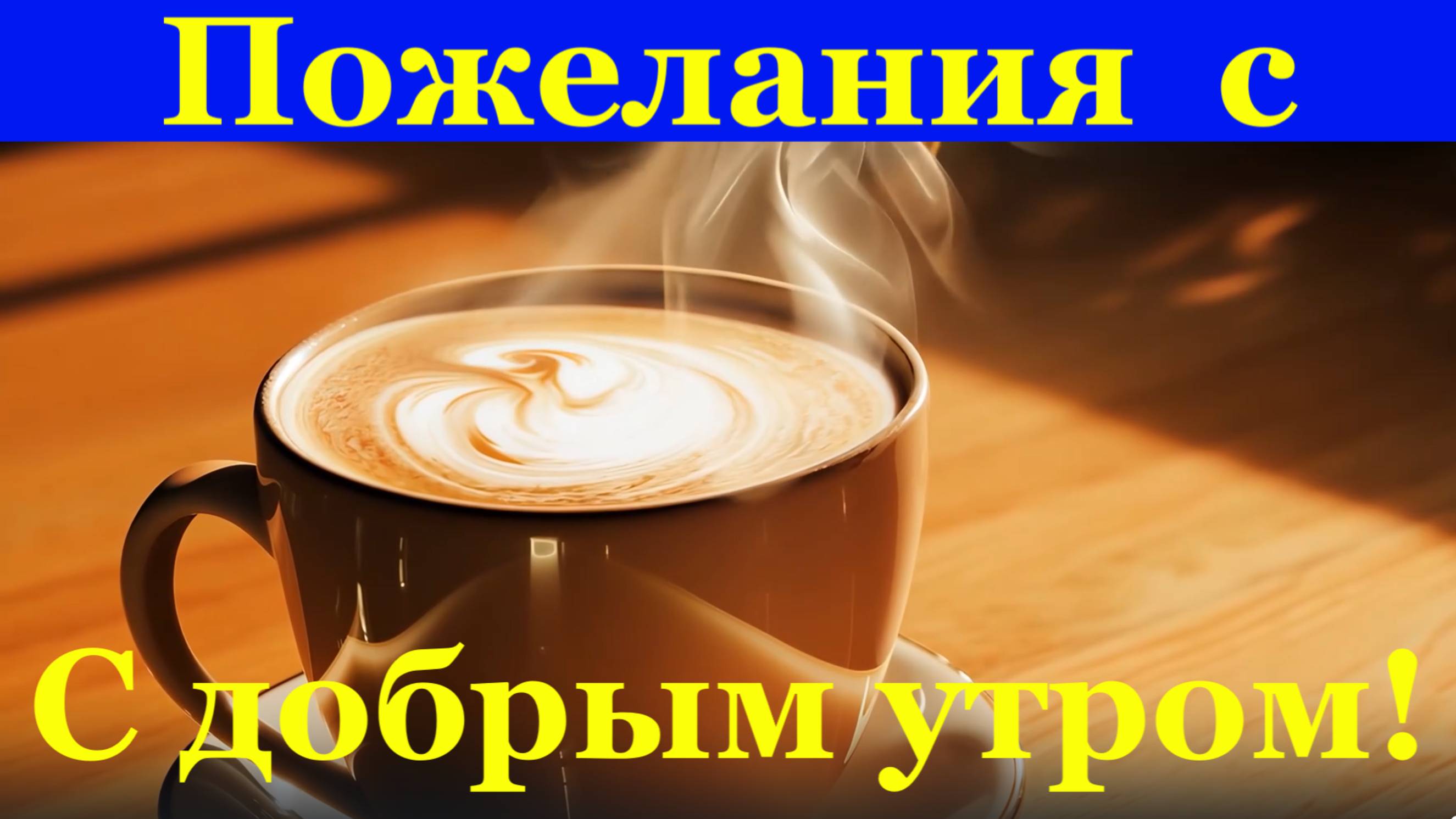 Пожелания С добрым утром Милая моя