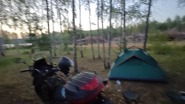 НА скутерах Гэлакси и Визард НОчной дальняк.. (2)