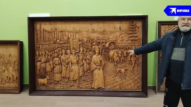 "Дерево и дух, как будто слиты воедино": Галерея деревянной скульптуры Георгия Короткова в ПГТУ.