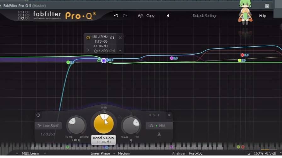 FabFilter Pro-Q 3 в качестве многополосного стерео расширителя