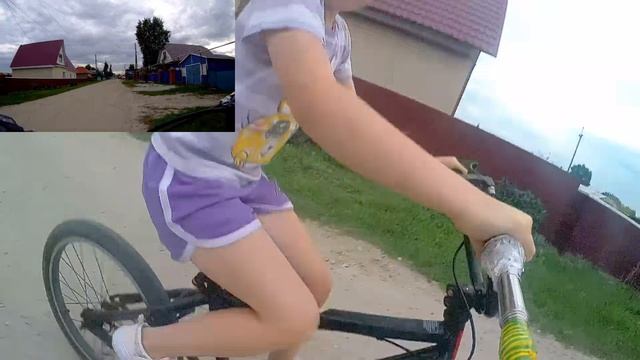Давно на не было ! Покатушки на великах в последний день лета ! Треш