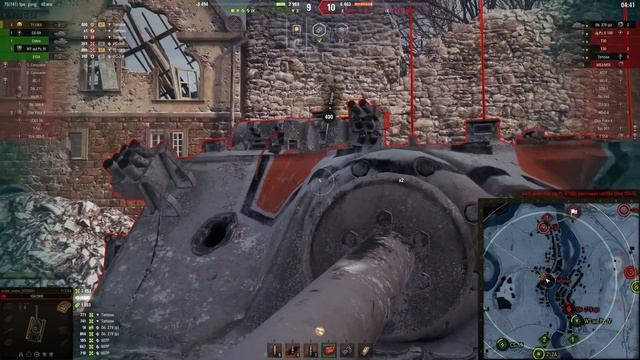 [Fermani wot] Это вам не хухры мухры! Невероятное выживание и финал на последних секундах! T110E4