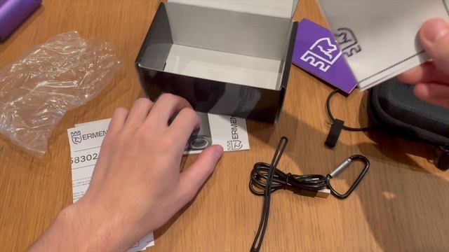 Лазерный строительный дальномер Ermenrich LG900 | Ermenrich – видео распаковки