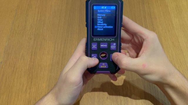 Детектор скрытой проводки Ermenrich Ping SM90 | Ermenrich – видео распаковки
