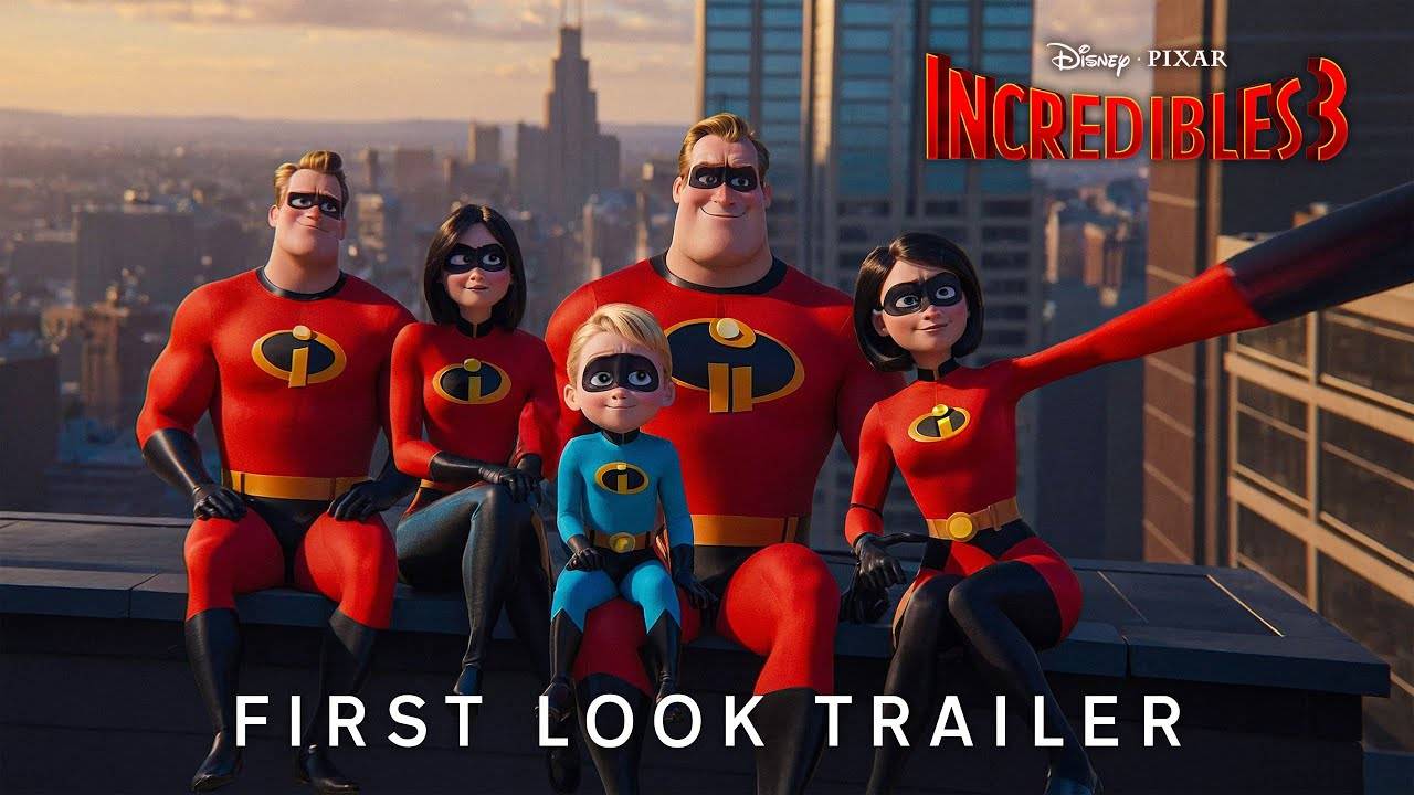 Incredibes 3 фан трейлер