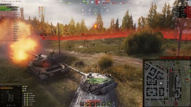 [Fermani wot] Просто не на того напали! Даже без хп советская мощь об 277 может выйти победителем
