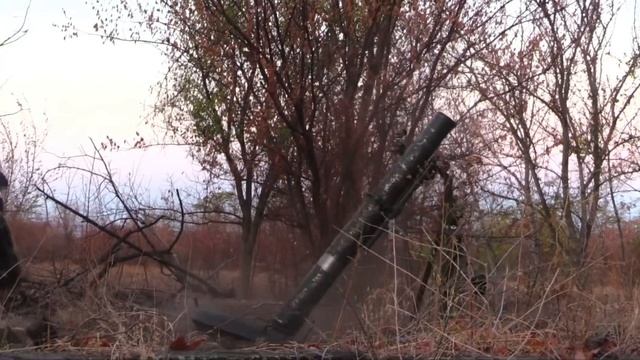 Миномет 120мм. Херсонская область.