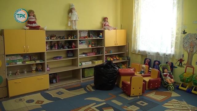 После почти годового перерыва в детский сад №19 вошли малыши