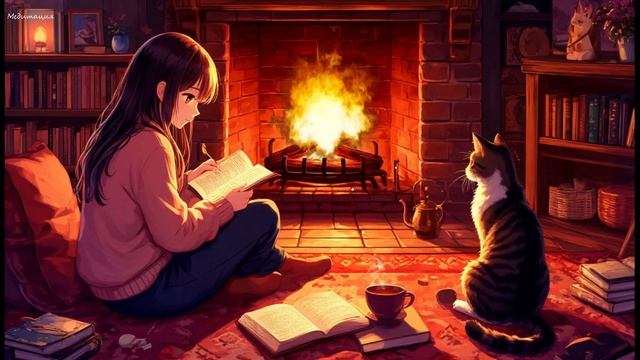🌙 Lofi гибернация | 5-часовая музыка для глубокого отдыха 🛌 | Уютная комната