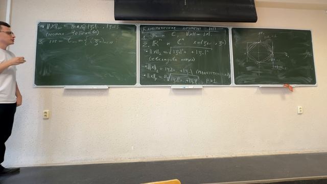 2.09.2025 Первая лекция по функциональному анализу