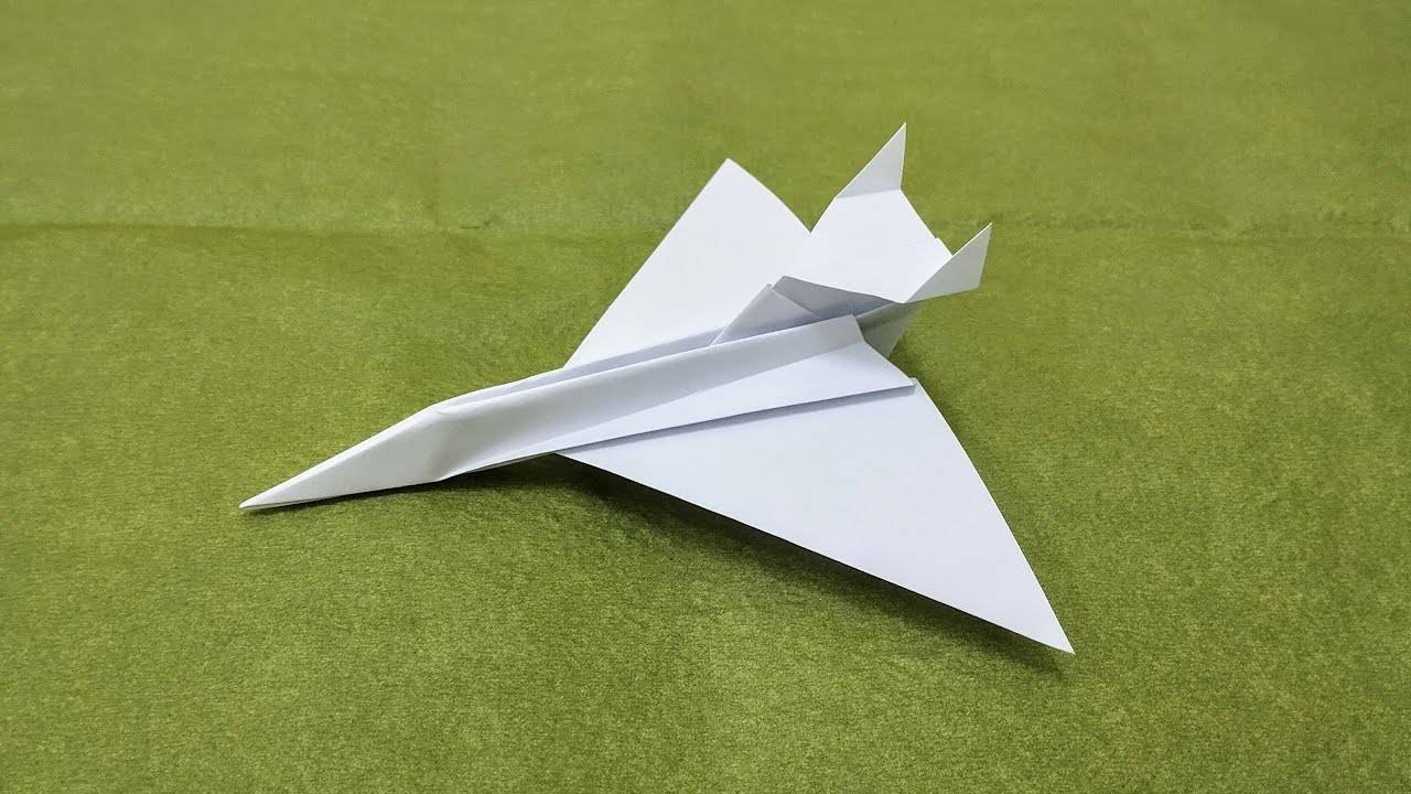 Самолётик Оригами | Простой способ сложить Самолётик | Подробное руководство