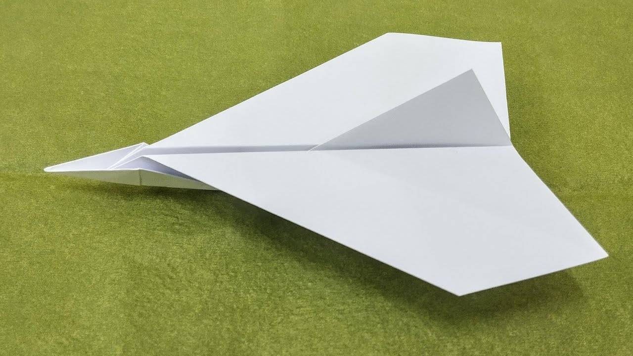 Самолётик Оригами | Простой способ сложить Самолётик | Подробное руководство