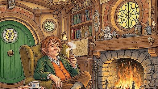 Пробуждение хоббита_ От уютной норы к гоблинским подземельям – начало пути Бильбо Бэггинса