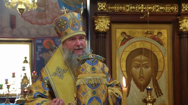 Архипастырское слово владыки Евгения. Храм Успения Пресвятой Богородицы. Верхняя Пышма. 31.08.2025