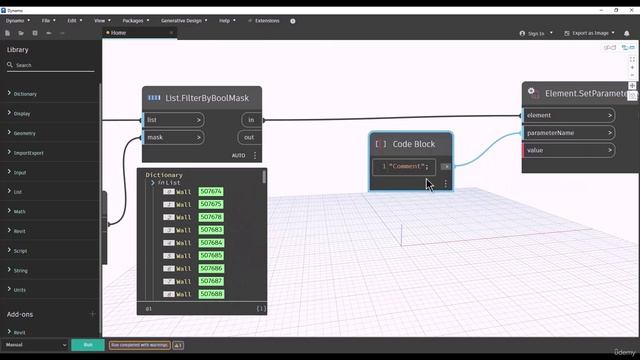 2.2 -Parameter Editing in Dynamo – SetParameter Node Overview