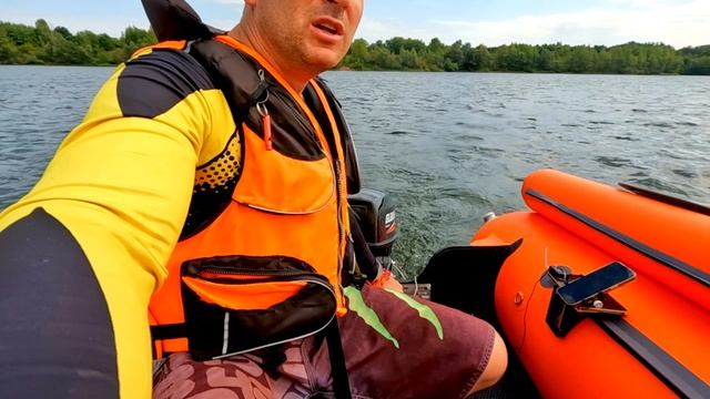 Мотор 20 л.с. на 9 винте - Замер максимальной скорости