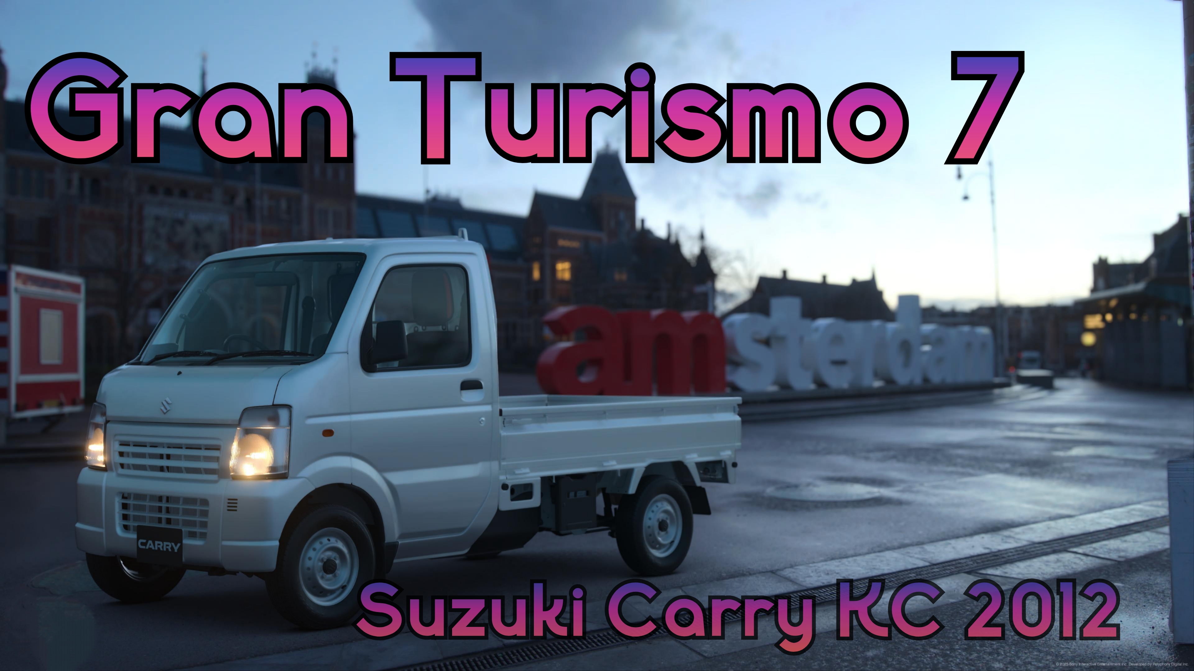 Suzuki Carry KC 2012. Игра Gran Turismo 7.