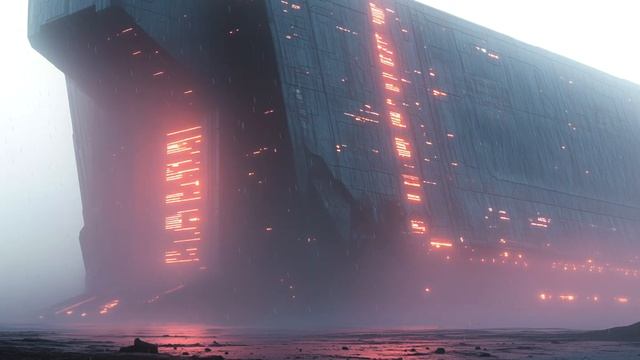 BIOCODE RAIN ⧸⧸ 1 Hour Ambient Sci-fi Soundscape for Focus