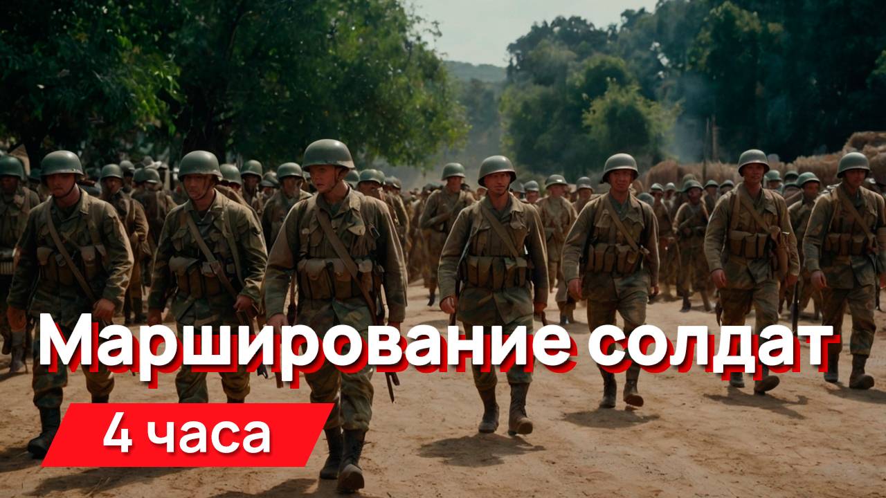 Звуки для соседей - марширование солдат