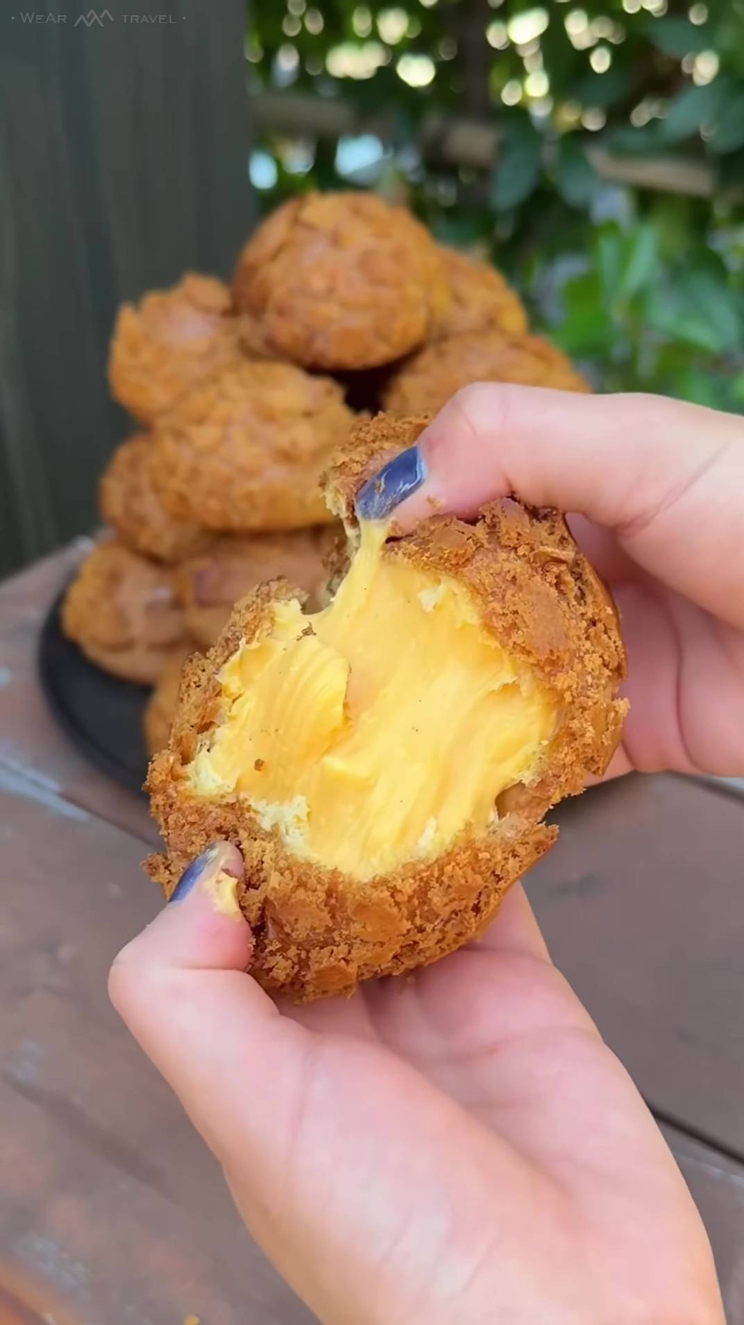 Японская слойка с кремом🧁