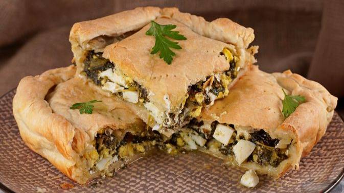 Выпекание по-итальянски. ПИРОГ СО ШПИНАТОМ, СЫРОМ И ЯЙЦАМИ