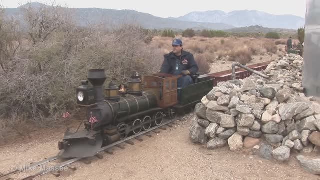 A Ride on the Mesa Grande Western Railroad Amazing Scale Live