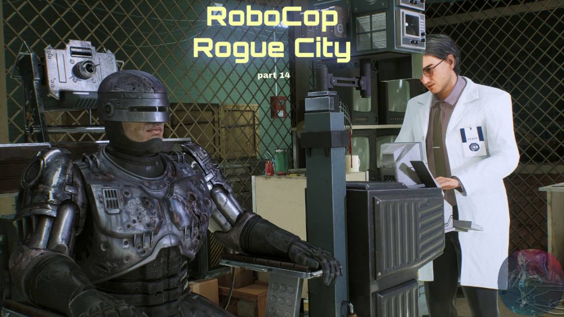 RoboCop Rogue City --﹥ Поломался Роби | поимка чувака в черном латексе (Часть 14)