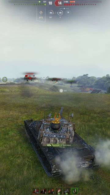 Новая птичка! • Vercingetorix - 7 Фрагов 7.2K Урона #wot #Vercingetorix #миртанков #wotbestmoments