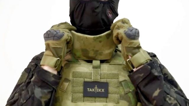 Тактическая защита шеи TAKTIKX/ТАКТИКС, версия 4, мох
