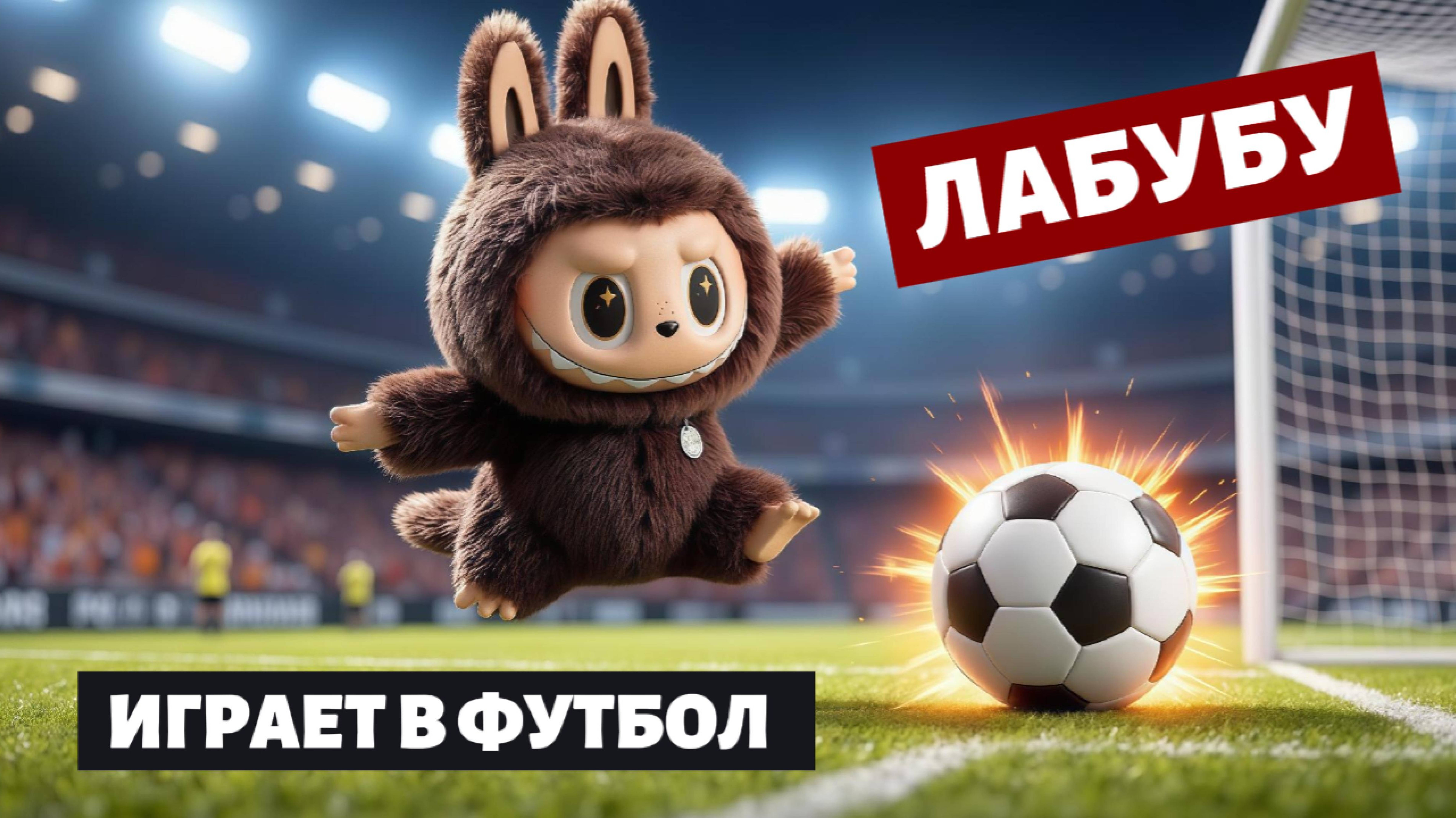 ЛАБУБУ ИГРАЕТ В ФУТБОЛ ⚽⚽⚽ Мультфильм про Лабубу  💖
