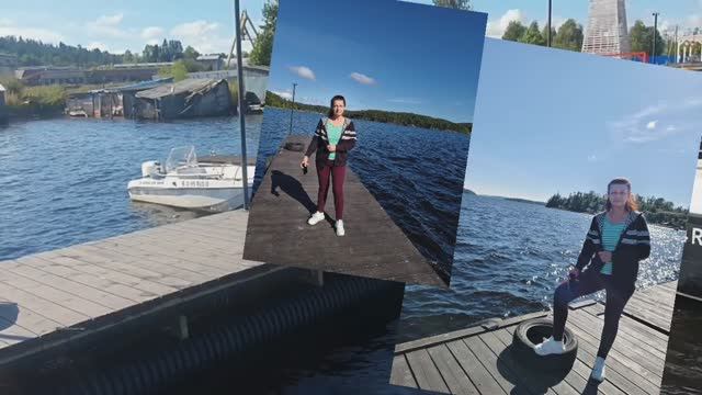 Пристань в Лахденпохья. Карелия.