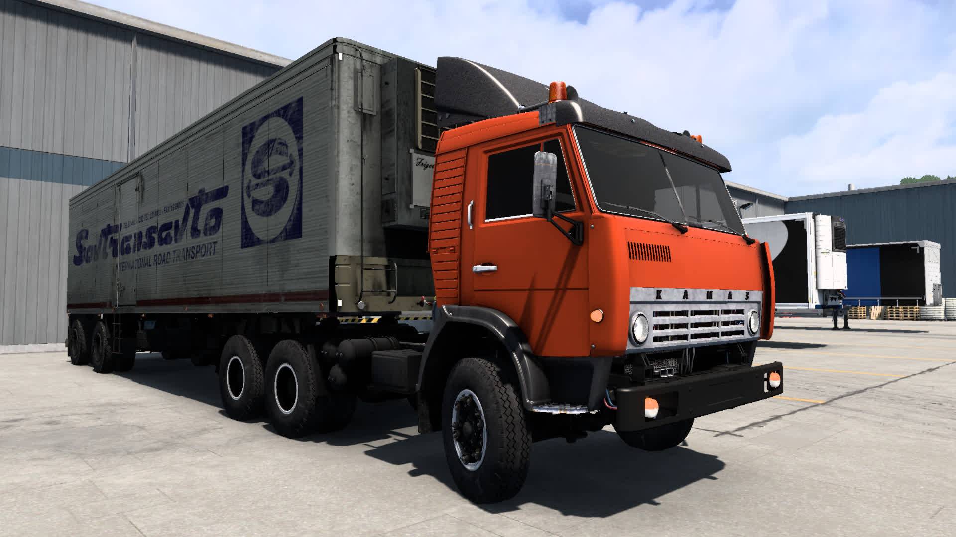 377 / ETS 2 1.55 / КАМАЗ 5410 / Русская сборка.