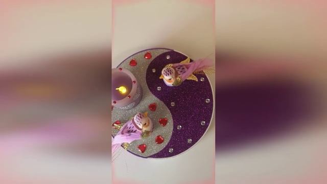ПОДСВЕЧНИК С ПТИЦАМИ.