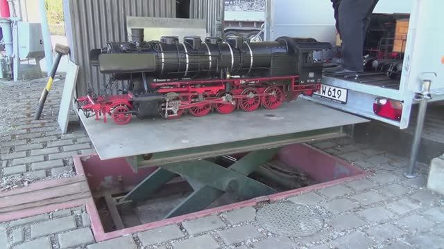 Br 50 2428 Echtdampf anheizen DampfbahnerPlochingen heating up