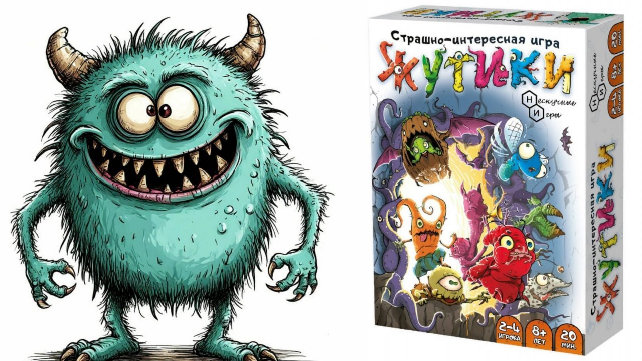 Жутики! Настольная игра!