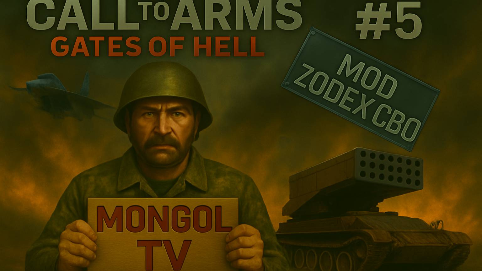Call to Arms - Gates of Hell_ Ostfrontl 🔥 РФ VS УК 🔥 ДЕНЬ 5 МОД ZODE_X СВО